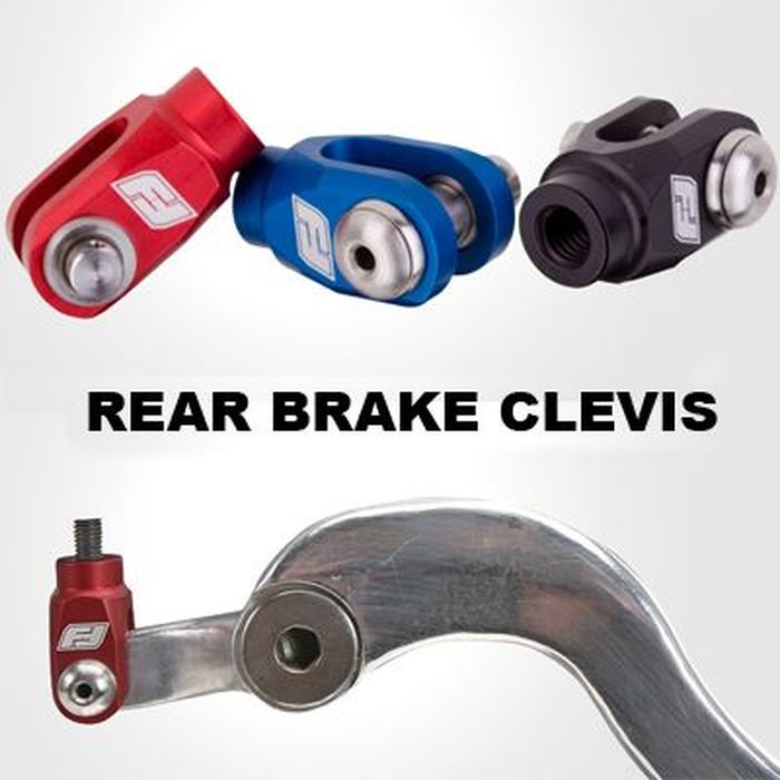 Fasst FASST REAR BRAKE CLEVIS BILLET - YFZ450 ALL - BLUE (BC-103YBLU)