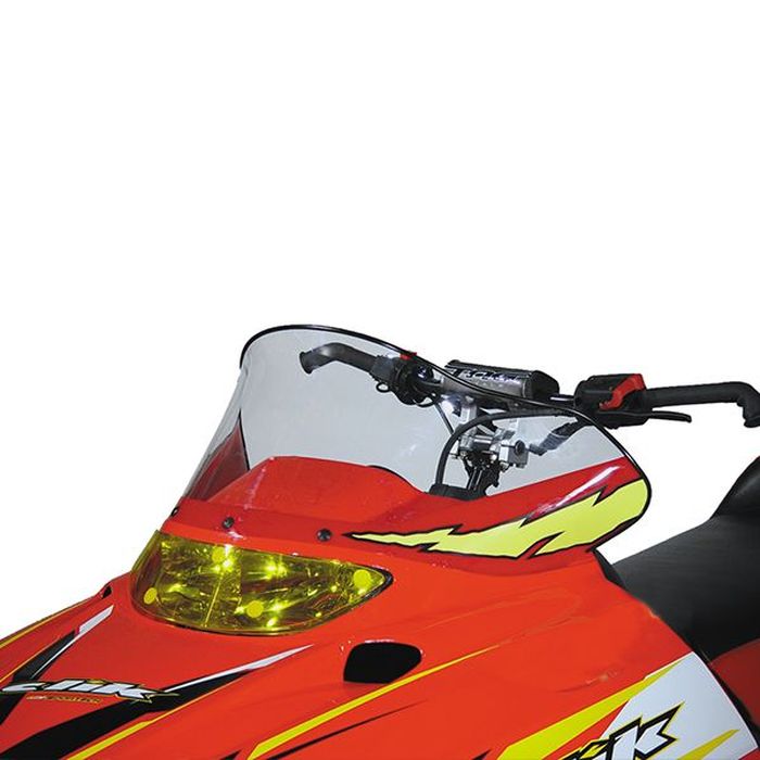 Powermadd POWERMADD COBRA WINDSHIELD - POLARIS EDGE, LOW (11.5"), CLEAR ...