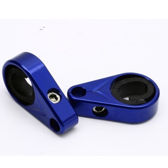 Streamline Billet Brake Line Clamp 1" & 3/4" - Blue (BLC-1-B)