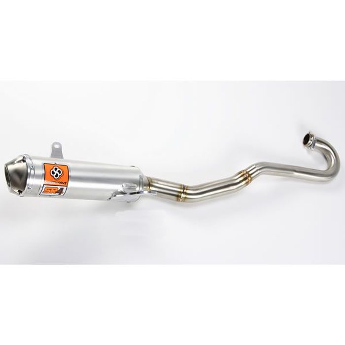 Motoworks MOTOWORKS SR4 ALUMINUM FULL EXHAUST SYSTEM - LTR450 06-09 (50 ...