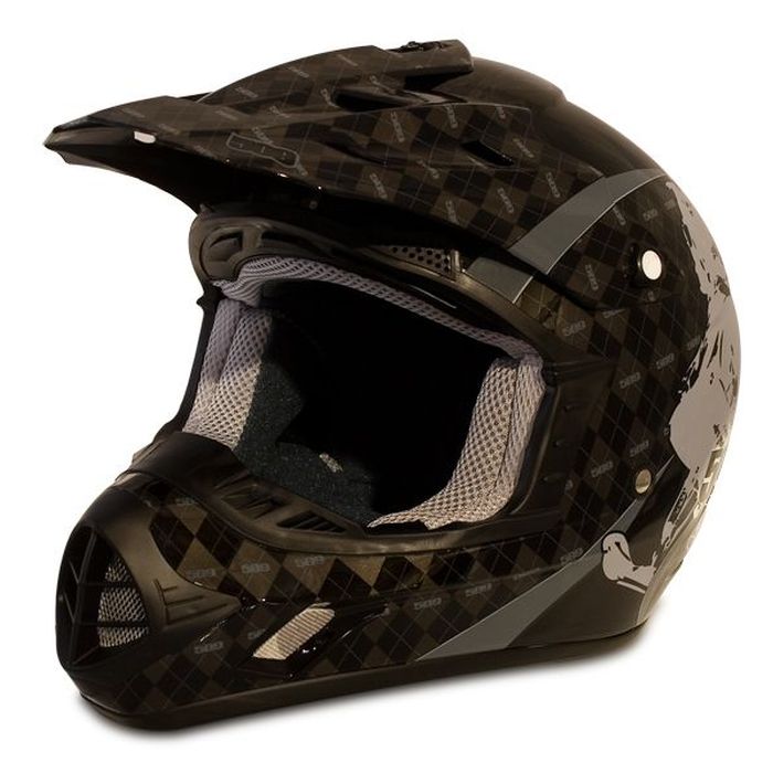 509 Evolution Snow Helmet - Argyle Gray - Small@ (509-HEL-ARG-SM)