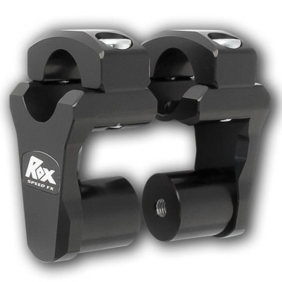 Rox ROX Pivoting Riser - 2" Rise for 1-1/8" Bar - Dual Sport - Black ...