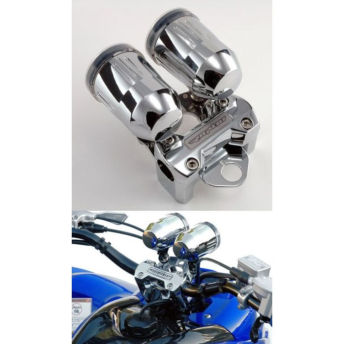 TrailTech TRAIL TECH ATV 1-1/8" ECLIPSE HID SCMR16 - RAPTOR 700 06-10 ...